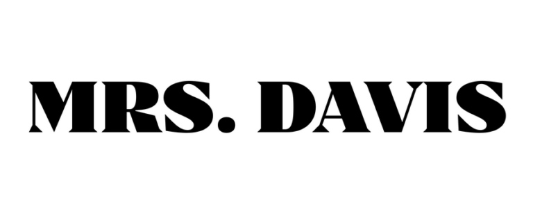 Mrs. Davis Font